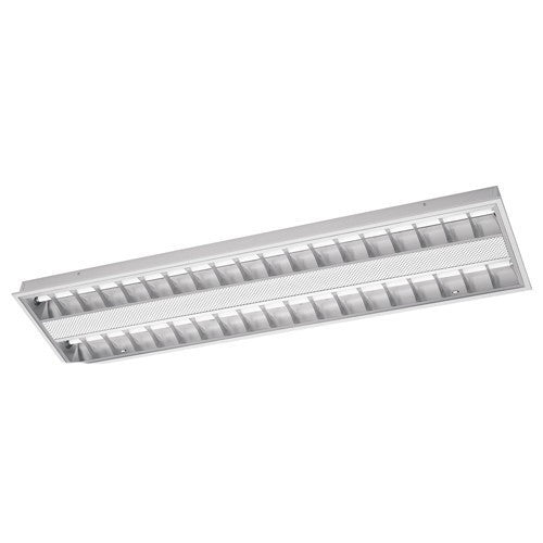 2 x 28 Watt T5 1200 x 300 Contract Recessed Modular Light c/w Emergenc ...