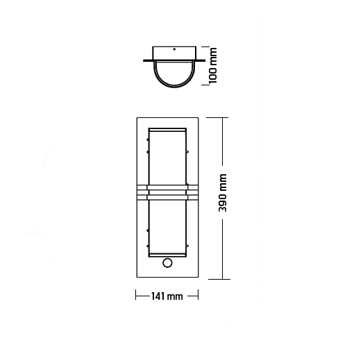 LED P Lux Hi-Lo Modern Wall Light – tblighting